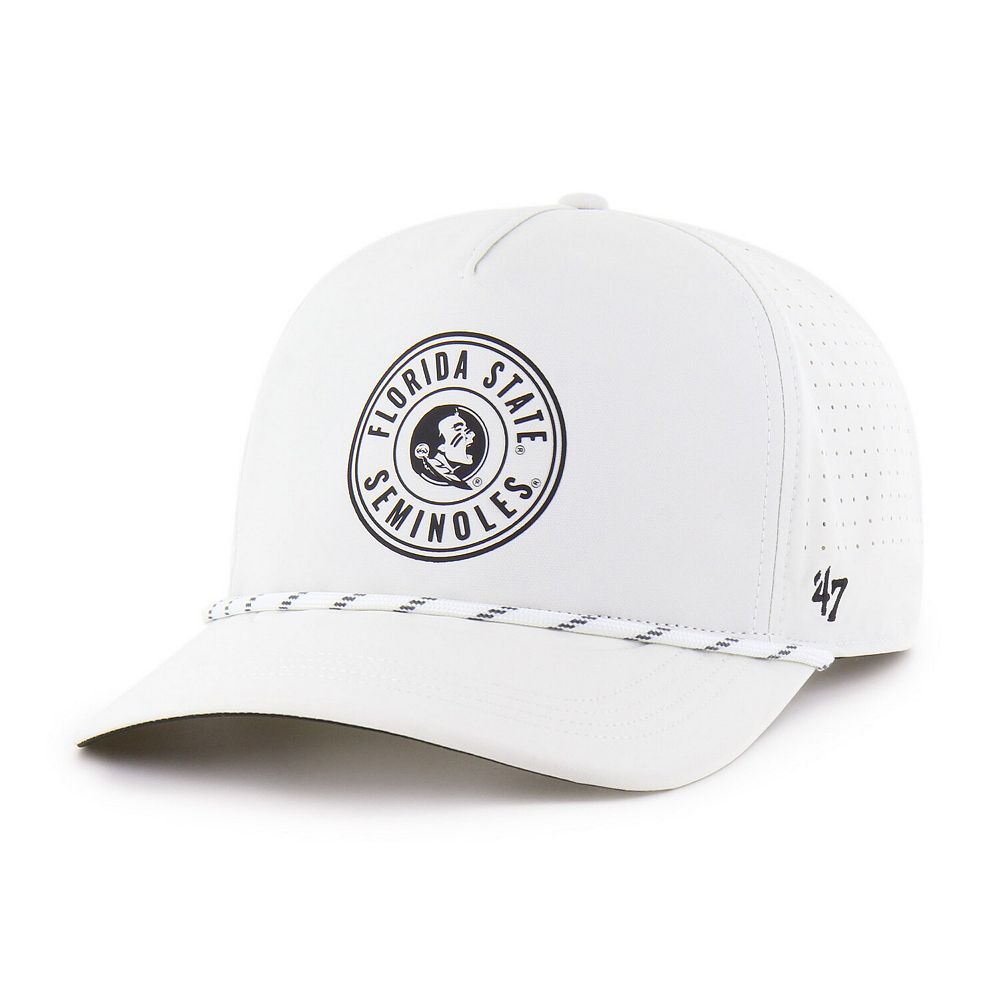 Men's '47 White Florida State Seminoles Forward Collection Loop Hitch ...