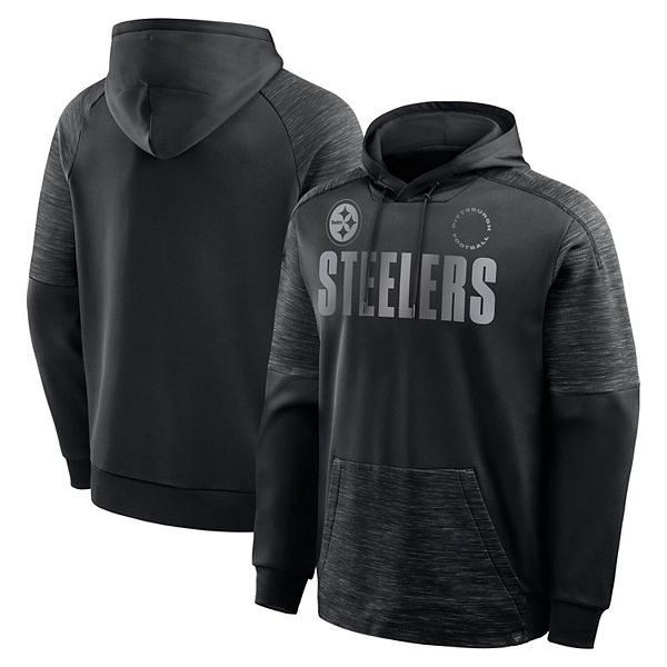 Men's Fanatics Black Pittsburgh Steelers Chip Shot Pullover Hoodie