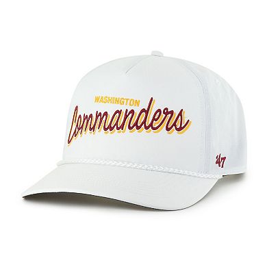 Men's '47 White Washington Commanders Brrr Fairway Hitch Adjustable Hat