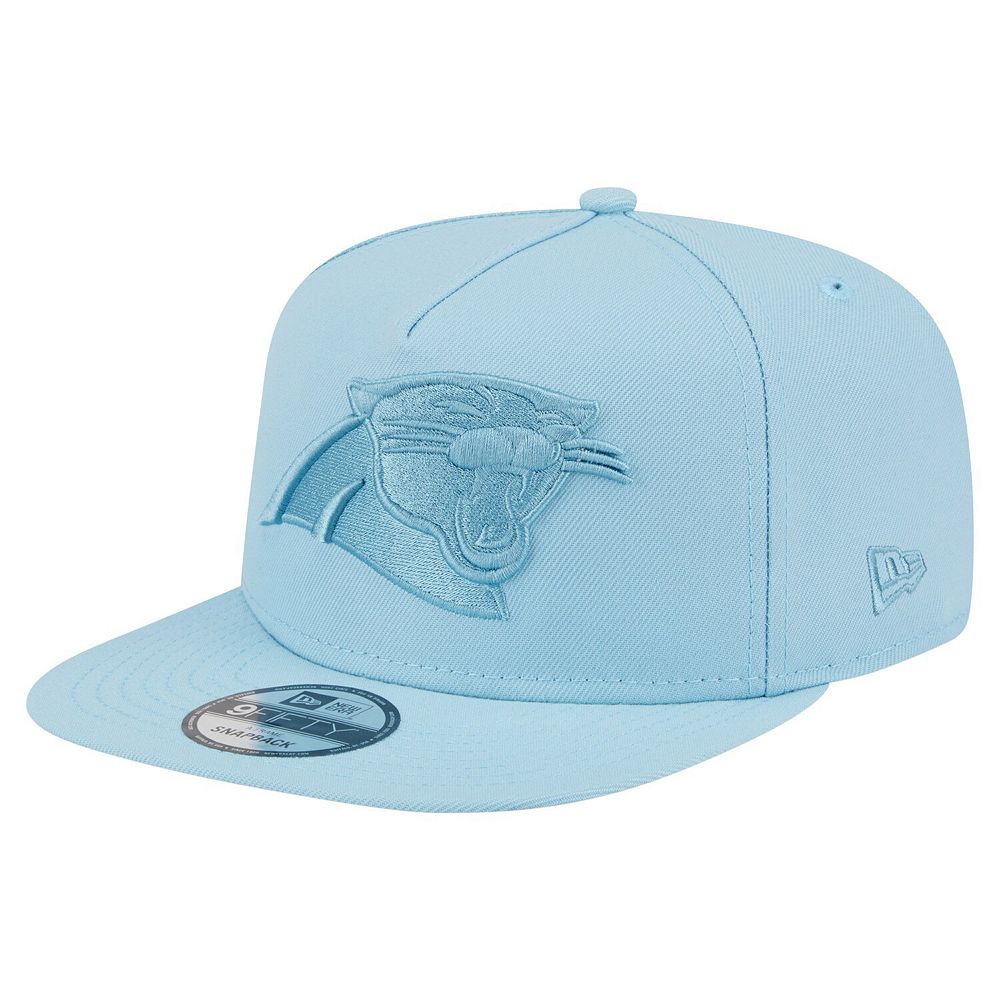 Men's New Era Light Blue Carolina Panthers Color Pack A-Frame 9FIFTY ...