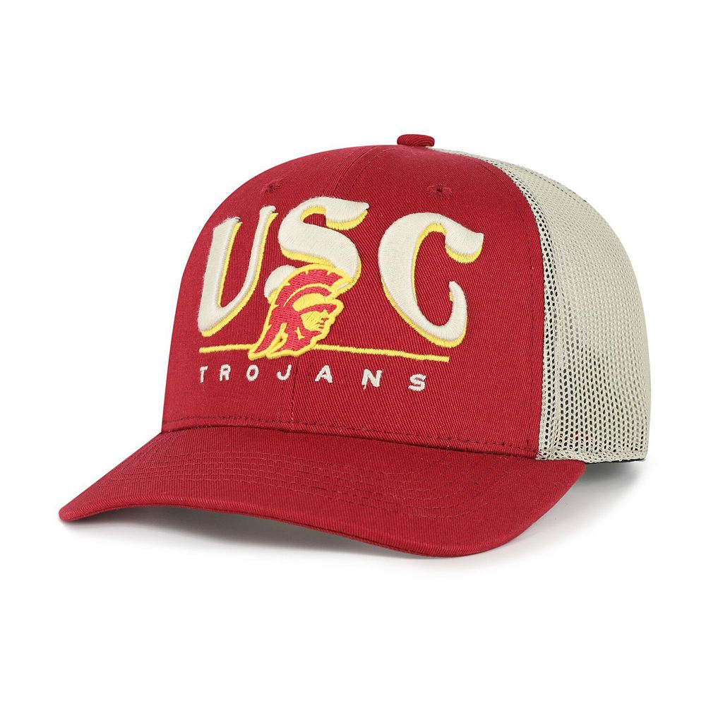 Men's '47 Cardinal USC Trojans Arid Adjustable Trucker Hat
