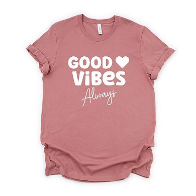 Simply Sage Market Good Vibes Always Short Sleeve Tee