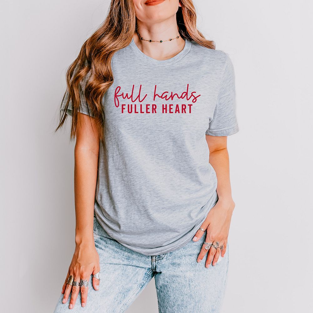 Simply Sage Market Full Hands Fuller Heart Short Sleeve Tee