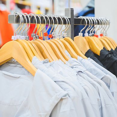 160pcs Clothes Hanger Markers Size Tags, Fit 3.5mm Rod Garment Size ...