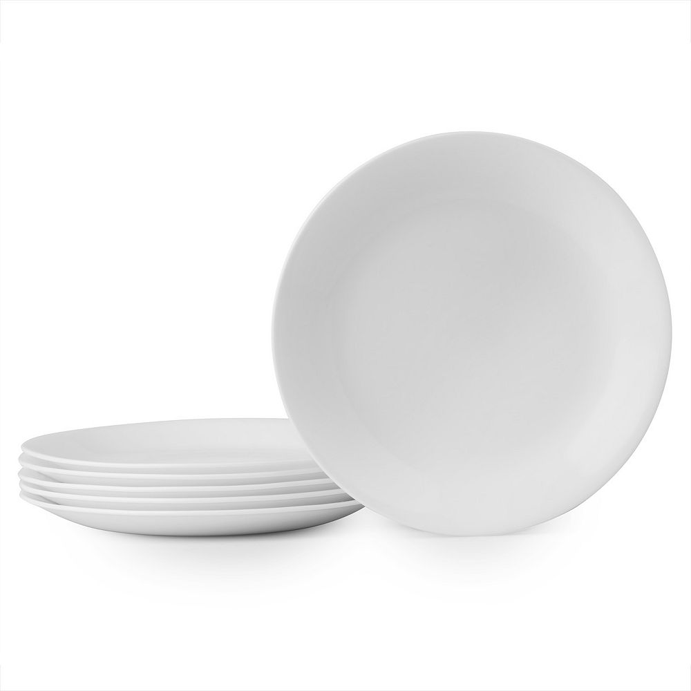 Corelle 6-pk. Winter Frost White Salad Plates