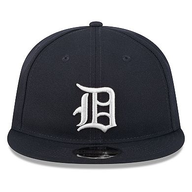 Men's New Era Navy Detroit Tigers Baseball Hall of Fame Retro Crown ...