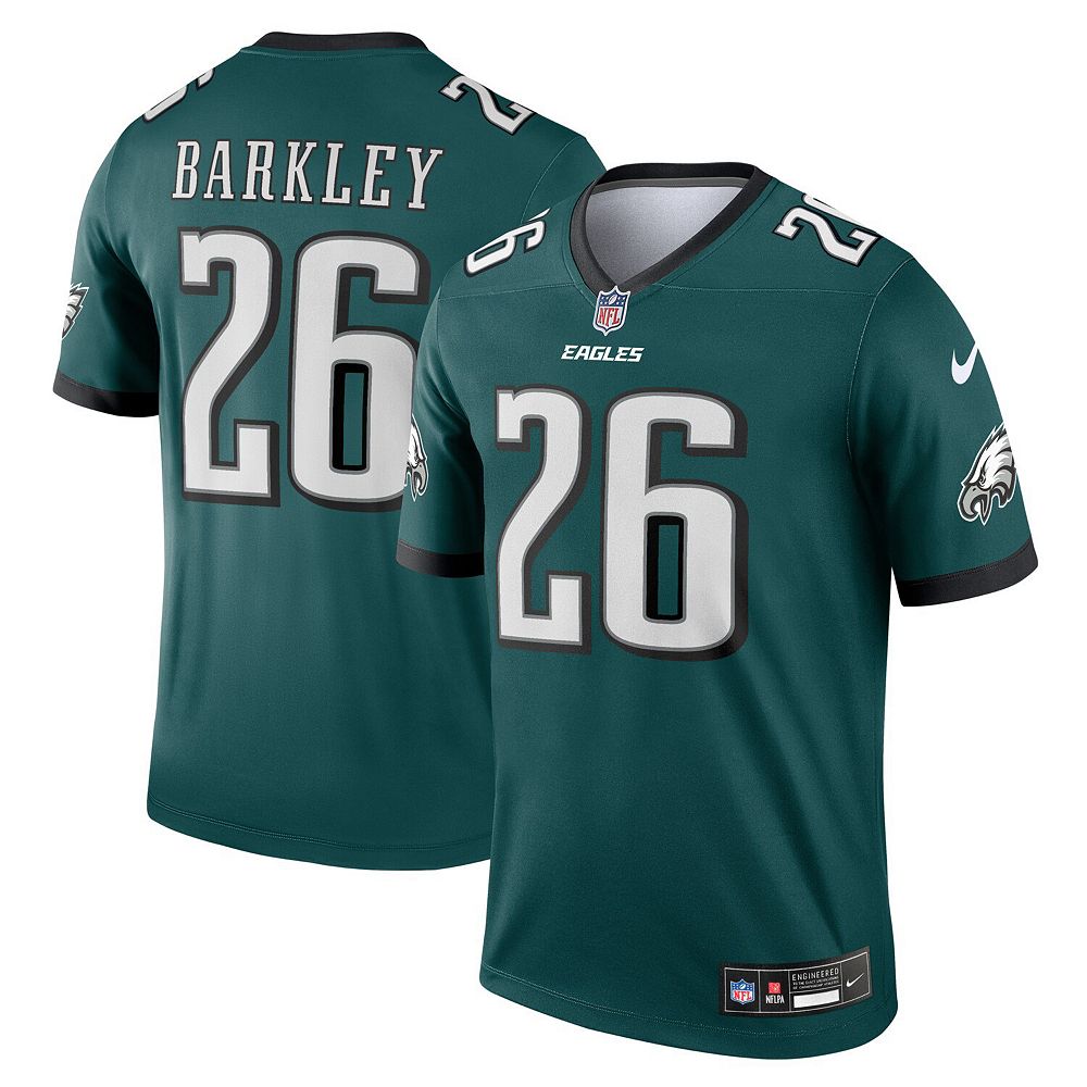 Men's Nike Saquon Barkley Midnight Green Philadelphia Eagles Legend ...