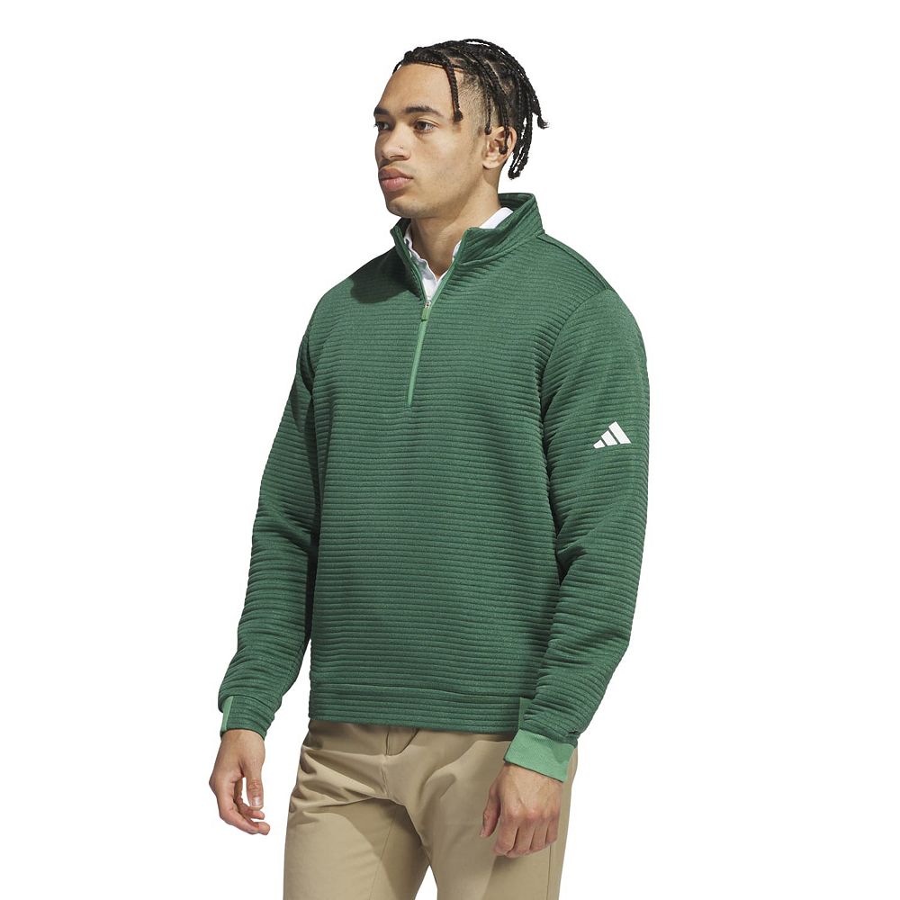 Men's adidas Ultimate365 Water-Resistant 1/4-Zip Pullover Jacket