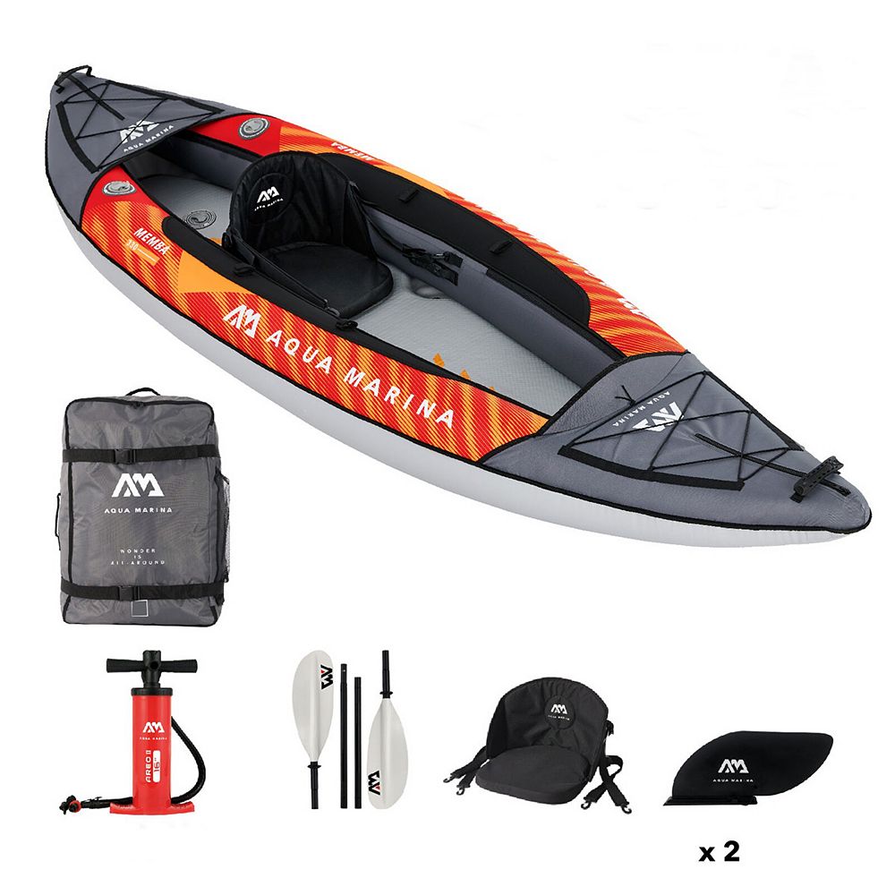 Aqua Marina Memba-330 Touring 10'10" Kayak 1-person. DWF Deck. Kayak ...