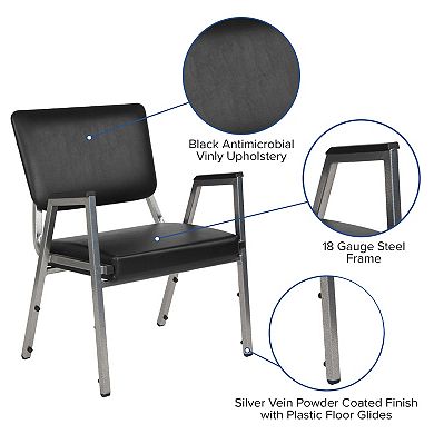 Flash Furniture 1000 lb. Rated Antimicrobial Bariatric medical ...