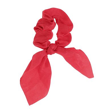 Solid Rabbit Ears Hair Ties Set 5 Pcs
