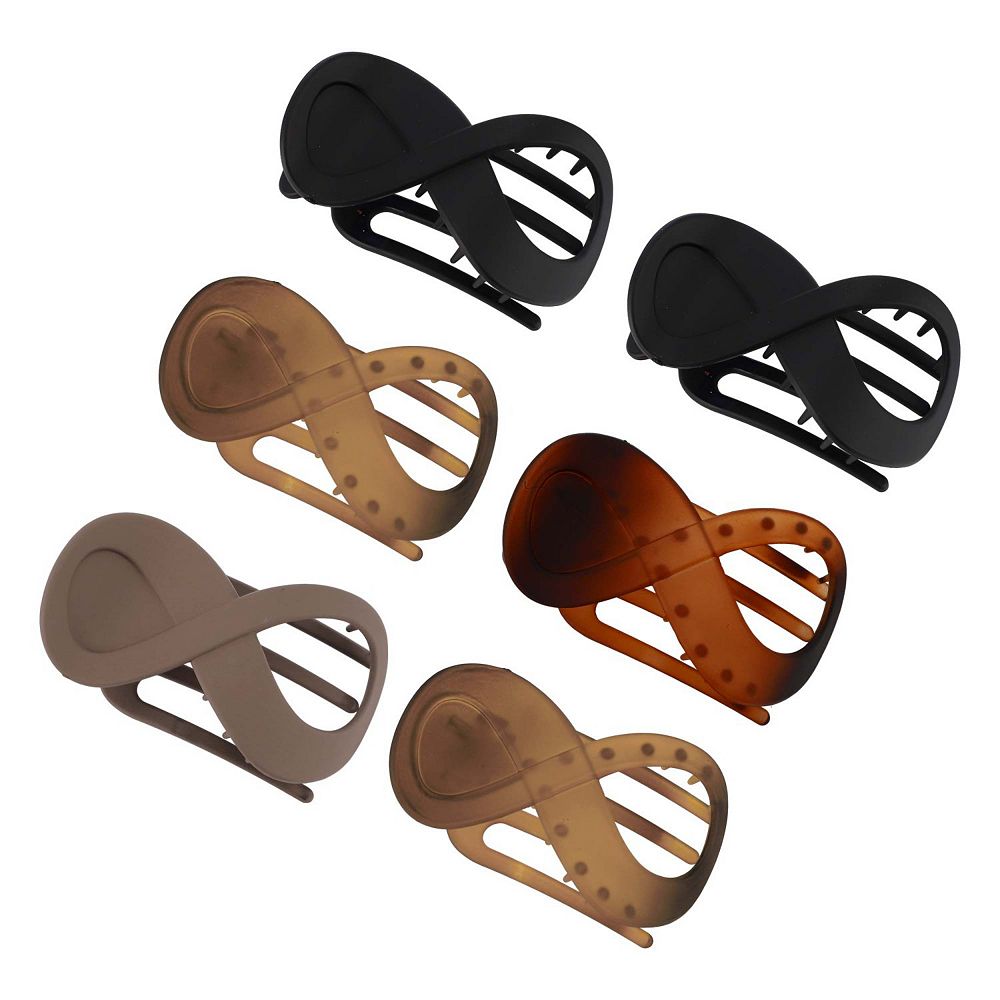 6Pcs Flat Hair Clips for Thick Hair, Hair Clips for Hair Styling, 3.35 ...