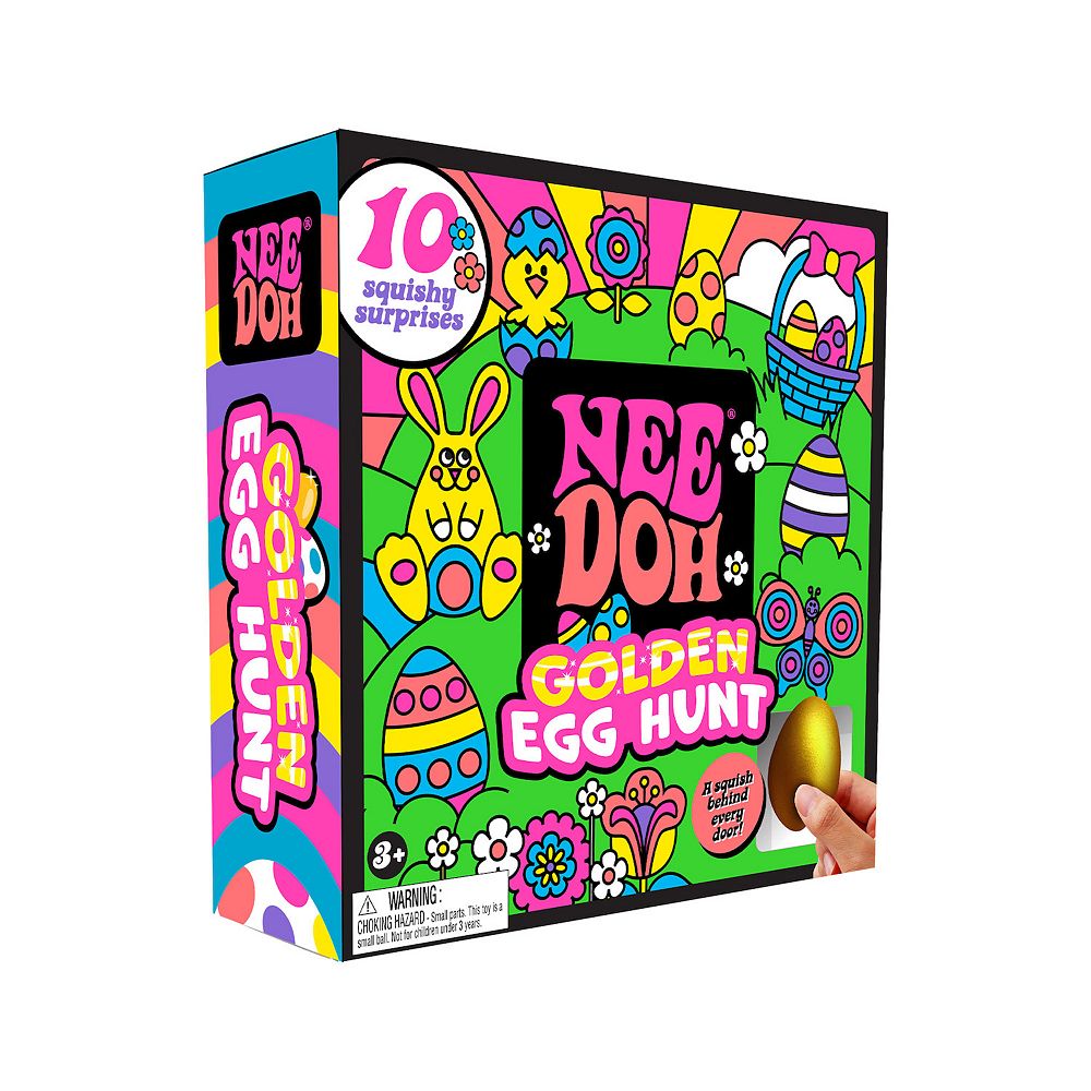 NeeDoh 10-pc. Golden Egg Hunt Squishy Surprise Toy Set