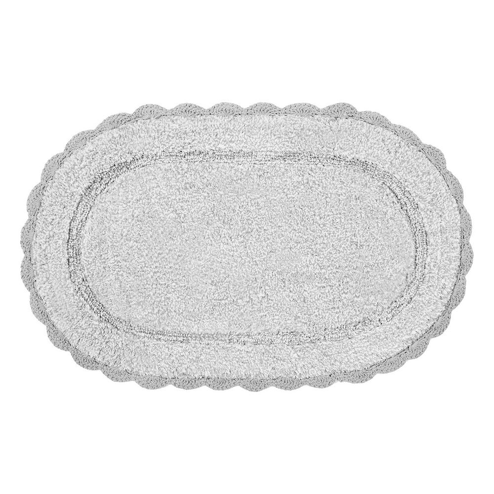 Laura Ashley Crochet Border Bath Mat