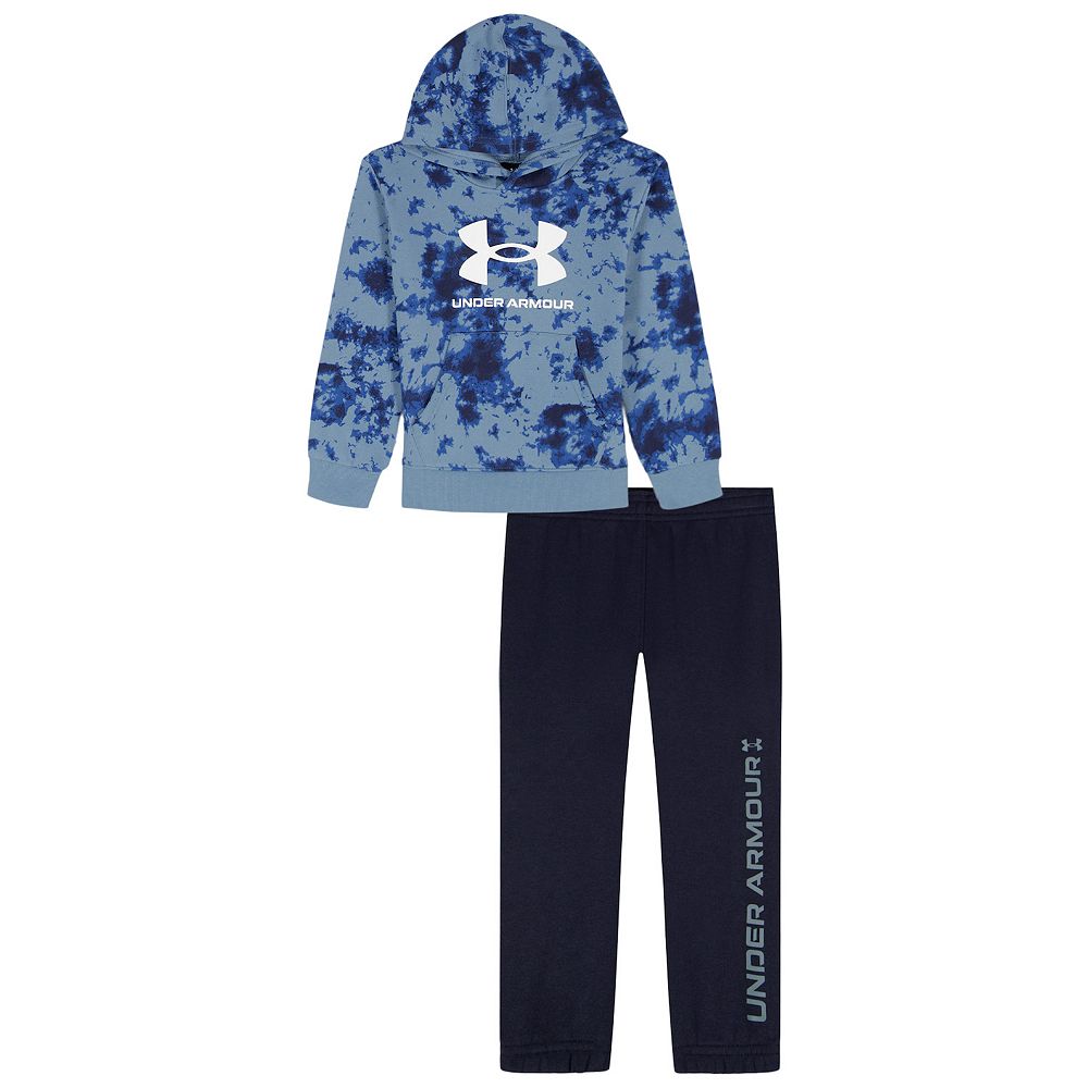 Baby & Toddler Under Armour 2-pc. UA Rival Allover Print Hoodie ...