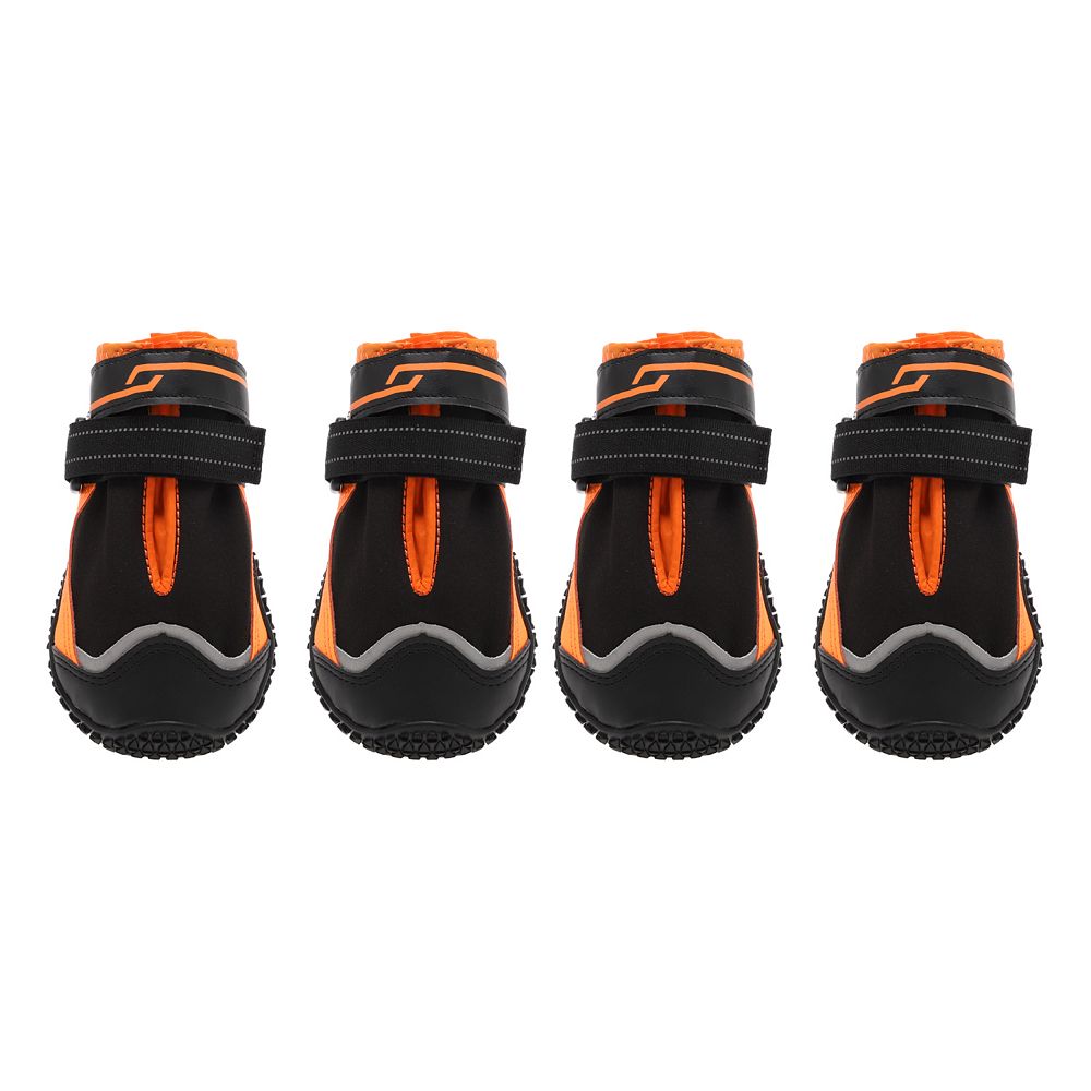 4pcs Dog Shoes, Waterproof Anti-Slip Dog Shoes, Dog Boots Paw ...