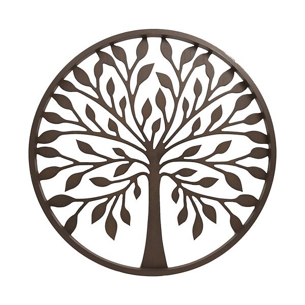 Belle Maison Tree of Life Wood Wall Decor