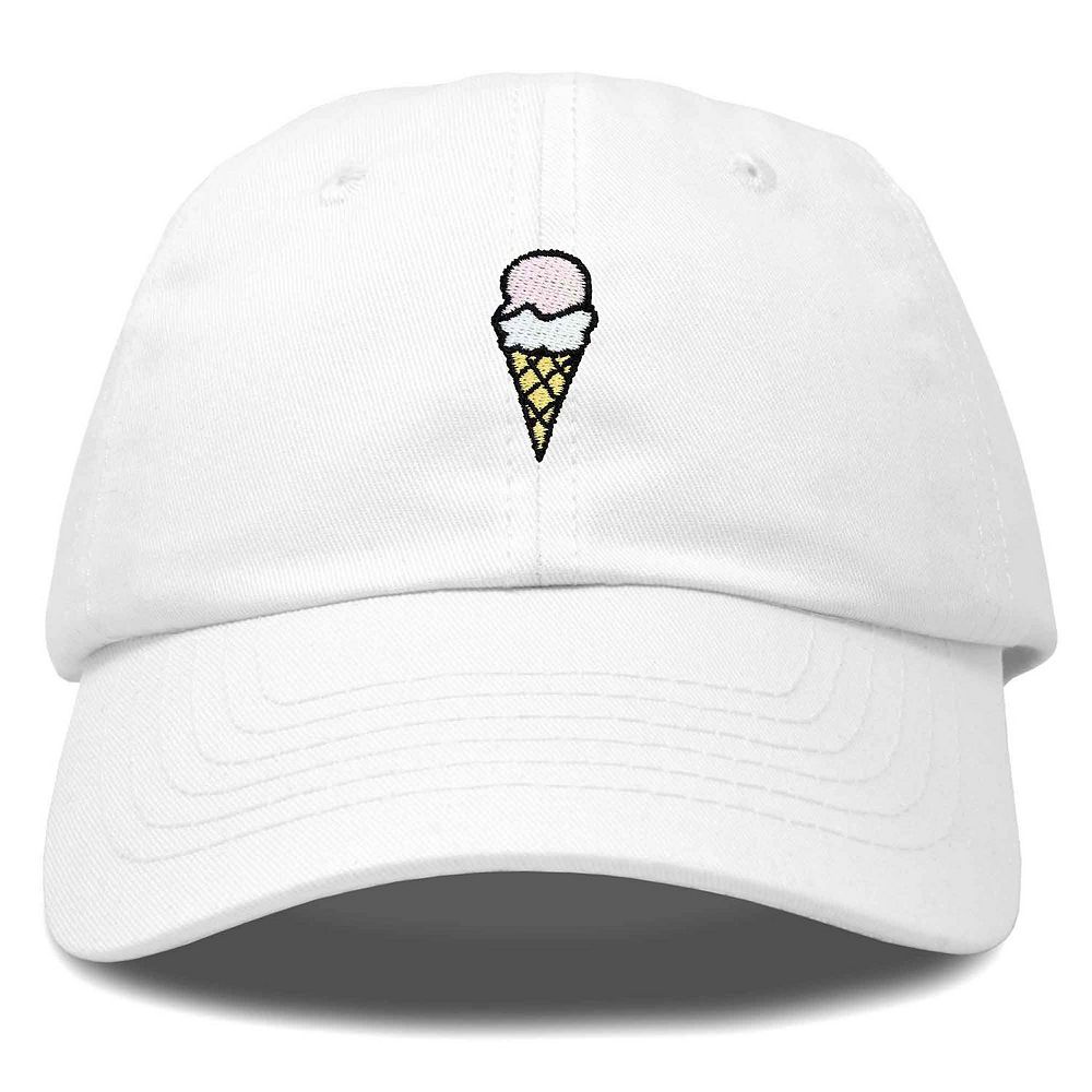 Dalix Double Scoop Embroidered Cap