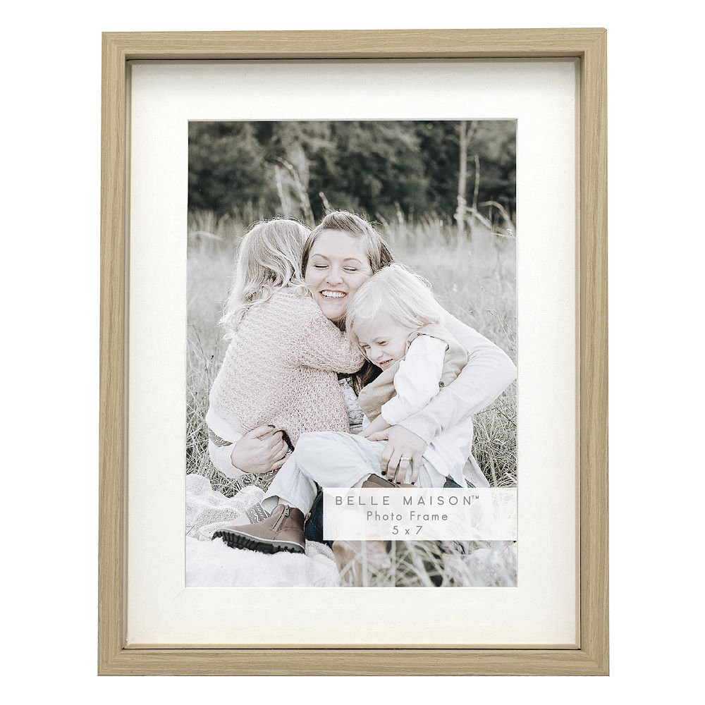 Belle Maison Light Two-Tone Table Top Photo Frame