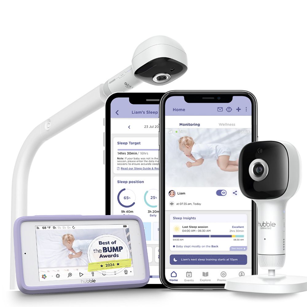 Hubble Connected SkyVision AI Smart Baby Monitor