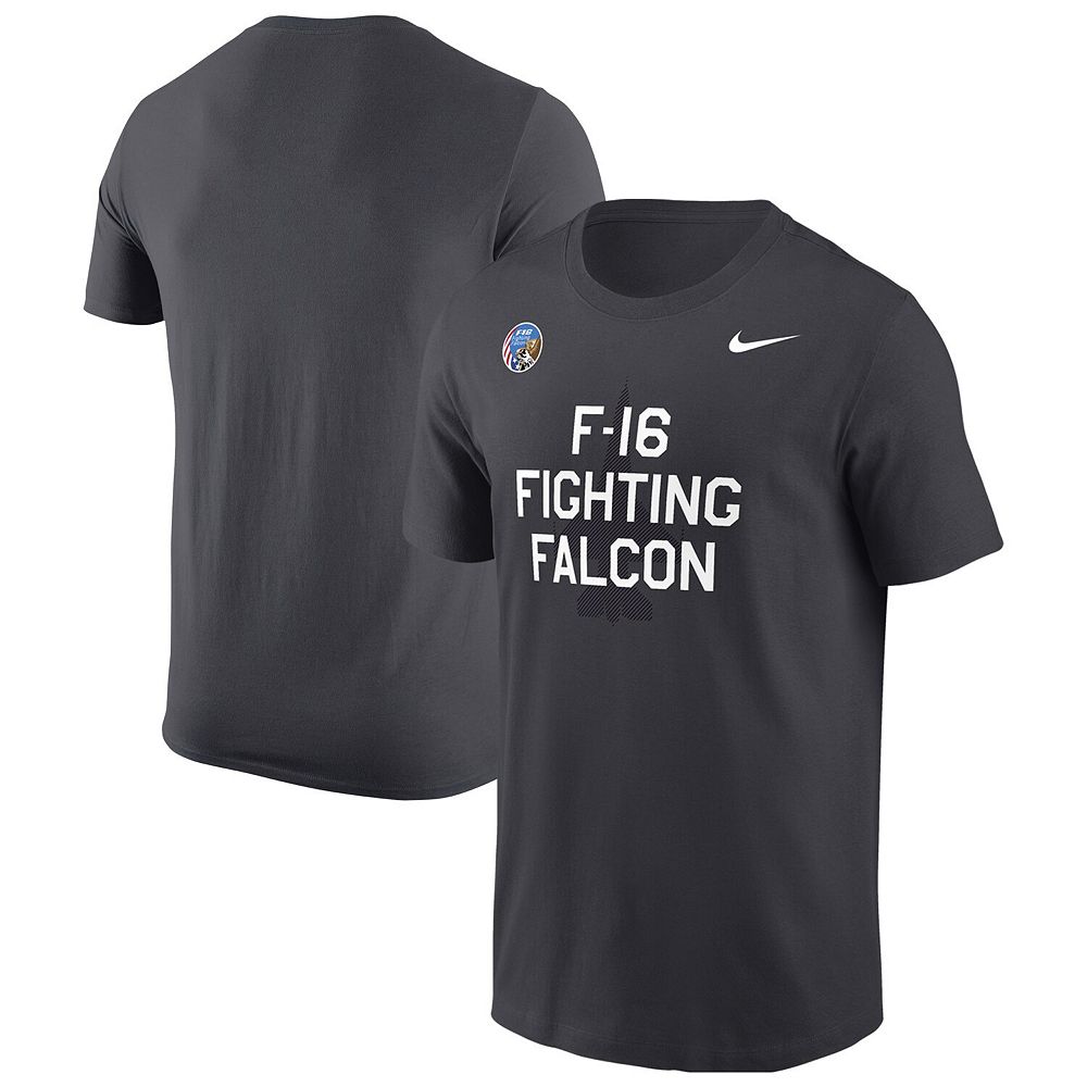 Men's Nike Anthracite Air Force Falcons APLS Fighting Falcon Collection ...