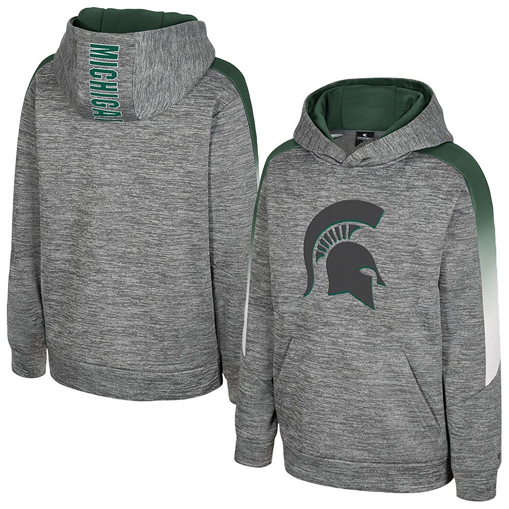 Youth Colosseum Gray Michigan State Spartans The Gang Hoodie
