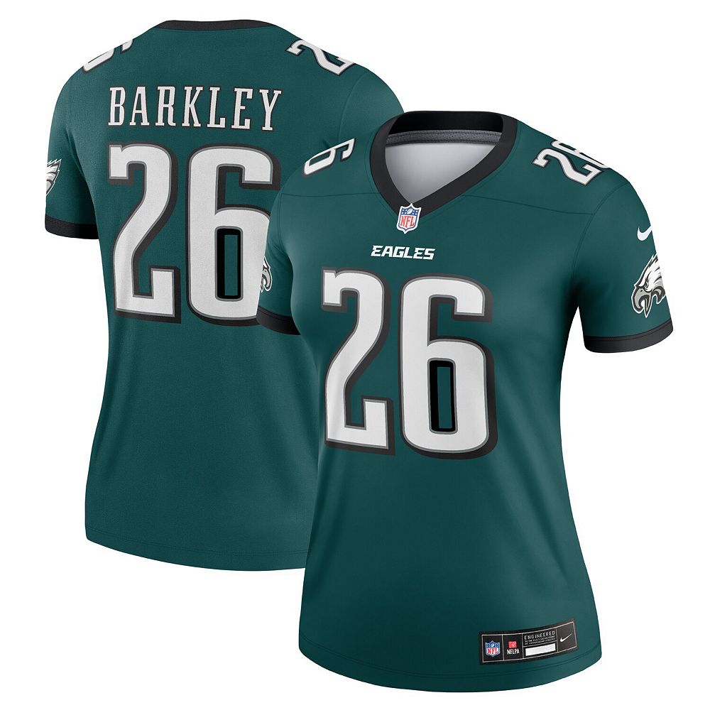 Women's Nike Saquon Barkley Midnight Green Philadelphia Eagles Legend ...