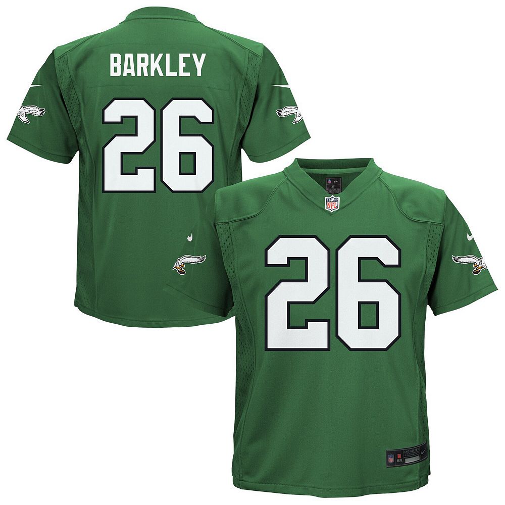 Infant Nike Saquon Barkley Kelly Green Philadelphia Eagles Alternate ...