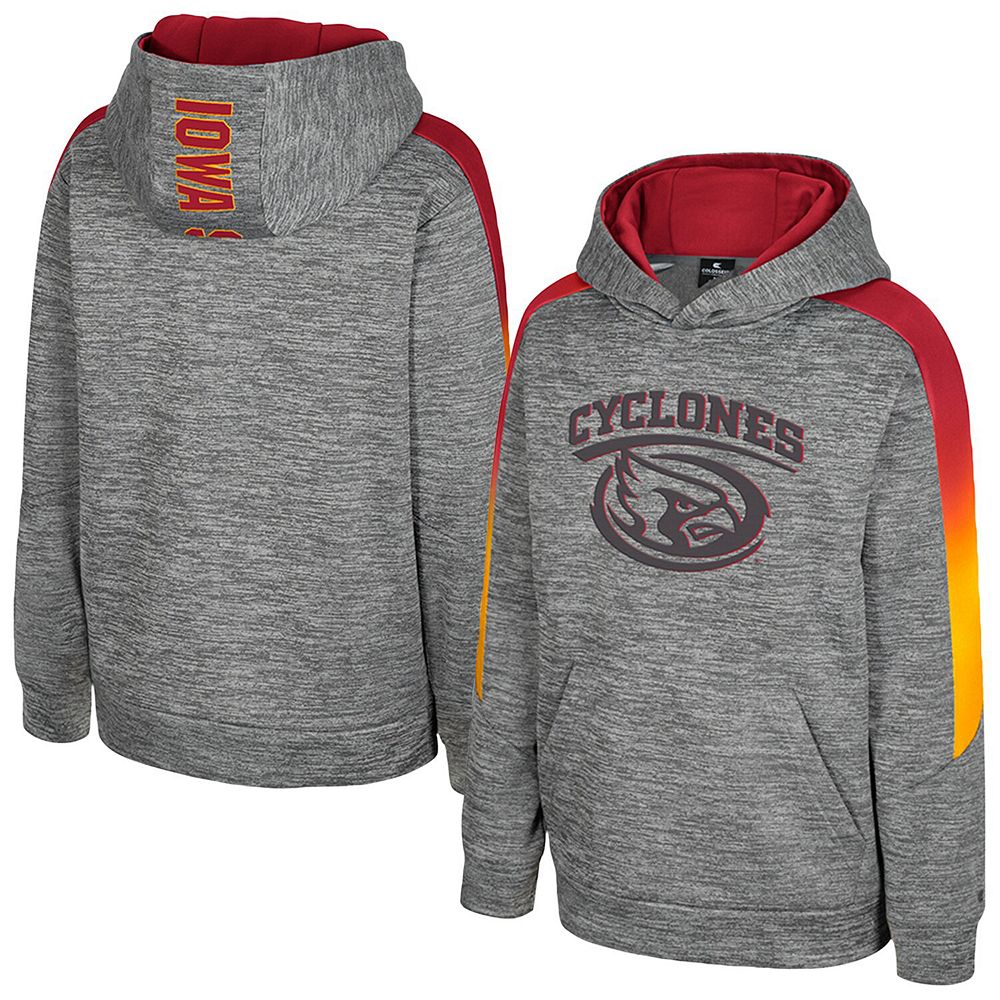 Youth Colosseum Gray Iowa State Cyclones The Gang Hoodie