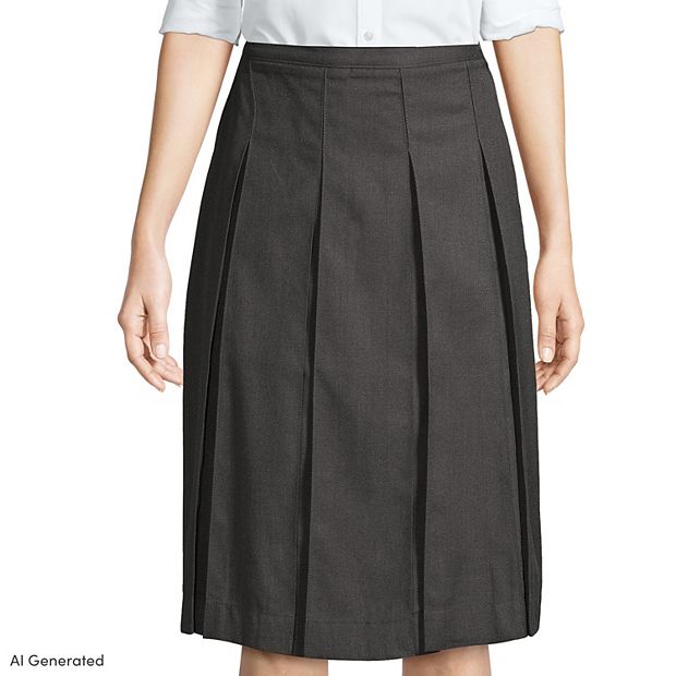 Inverted Pleat Skirt