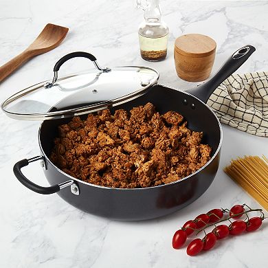 Denmark Tools for Cooks 6-qt. Nonstick Aluminum Jumbo Cooker Sauté Pan