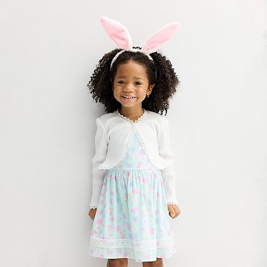 Baby & Toddler Girl Little Lass Dress & Cardigan Set