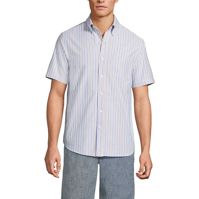 UPC 198396058559 - Men's Lands' End Short Sleeve Sail Rigger Oxford ...