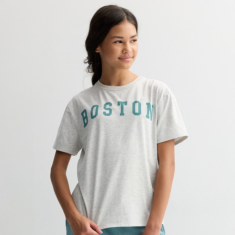 Girls 7-16 Sea + Skye Oversized Graphic Tee