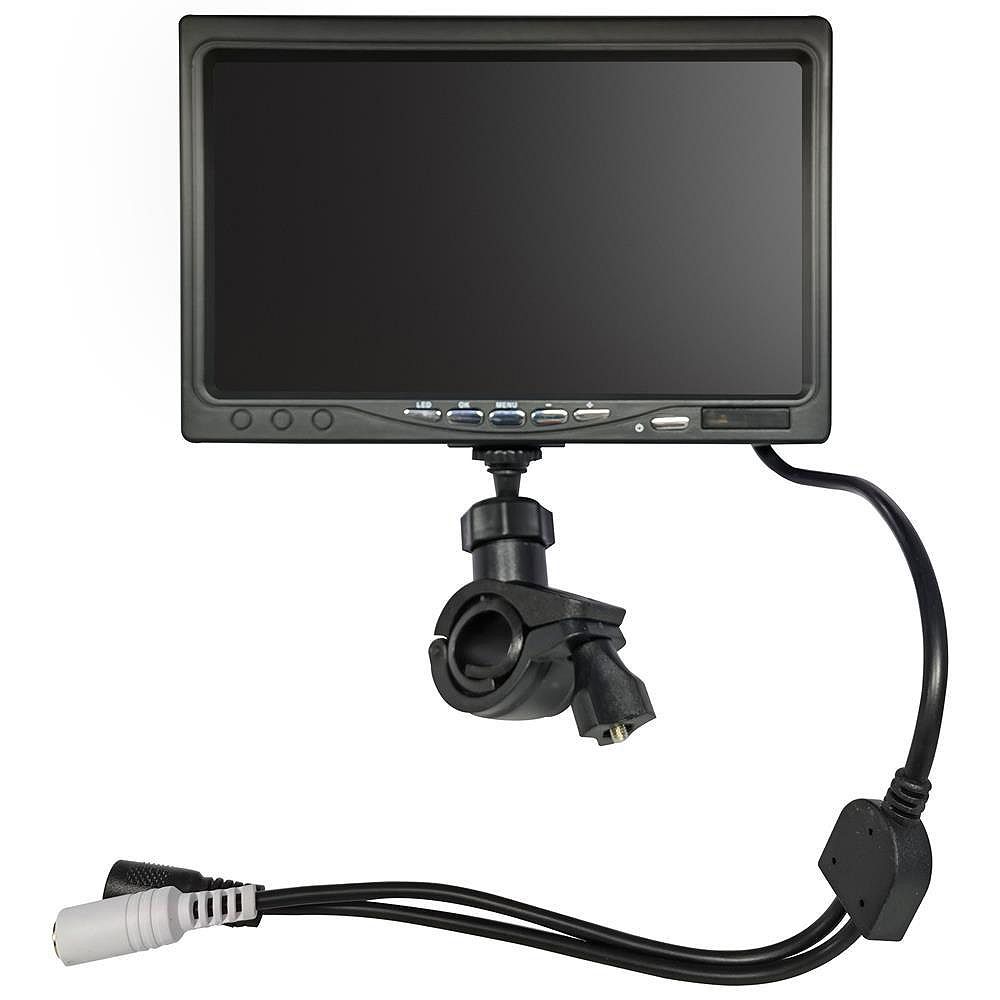 Pyle 7" LCD Monitor Underwater Fishing Camera - 12 IR LEDs, Waterproof ...