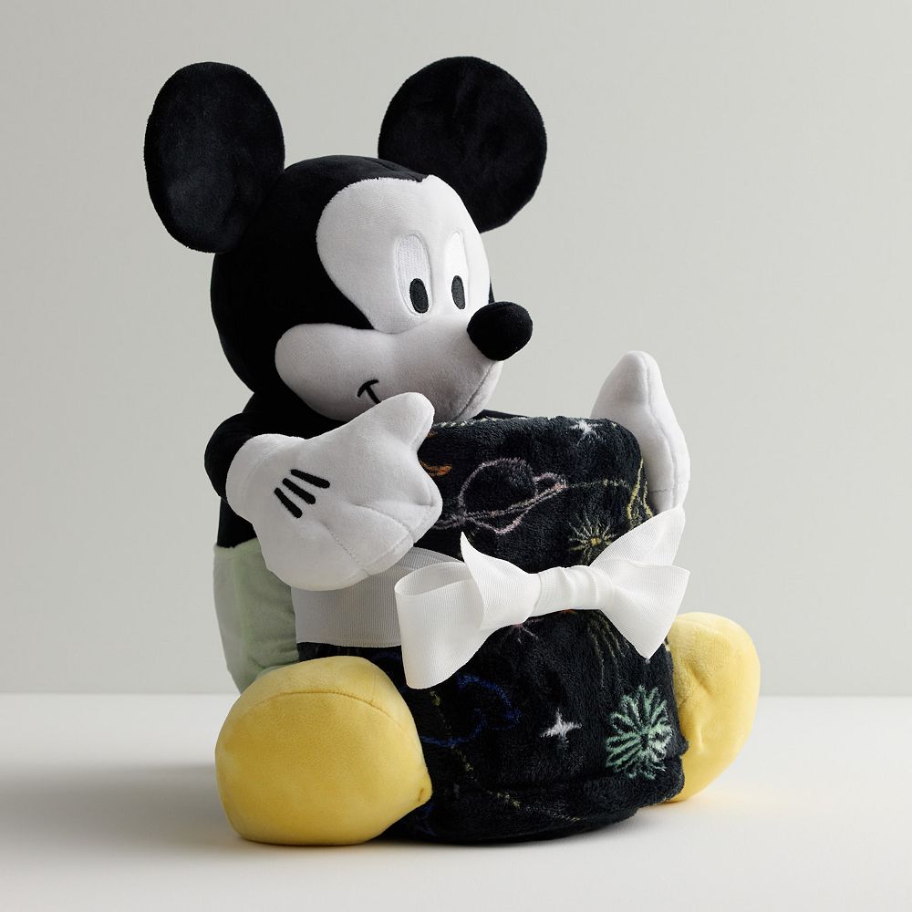 Disney's Mickey Mouse Glow-In-The Dark Buddy & Throw by The Big One Kids™