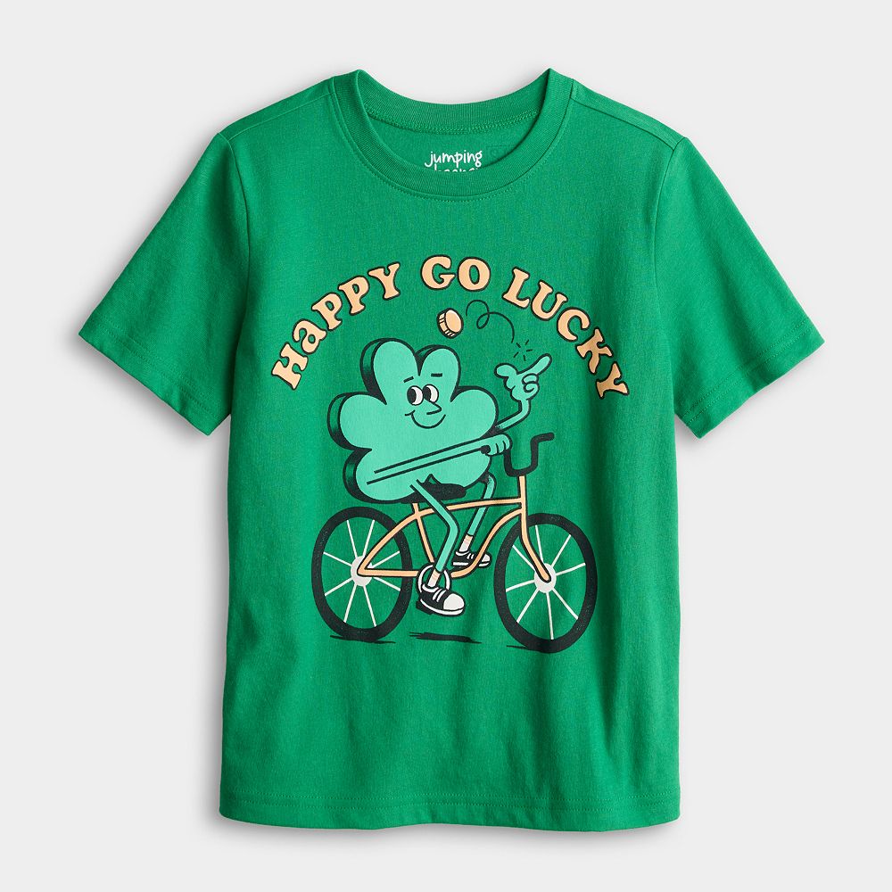 Boys 4-12 Jumping Beans® Short Sleeve St. Patrick's Day Graphic Tee