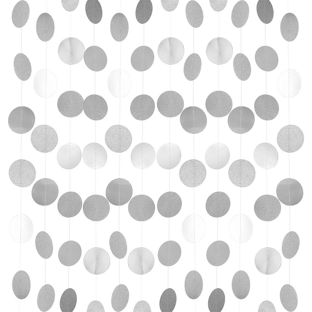 12 Pcs 156 Feet Circle Dots Garland Party Decorations Garland Hanging ...