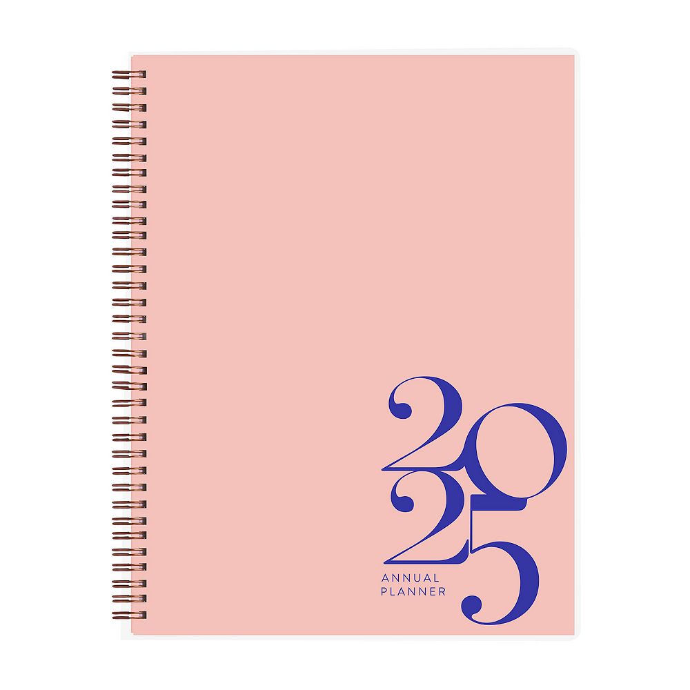Rileys & Co 2025 Classic Planner Pink 8.5x11in Weekly