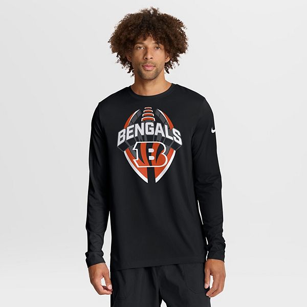 Men's Nike Black Cincinnati Bengals Primetime Legend Icon Performance ...
