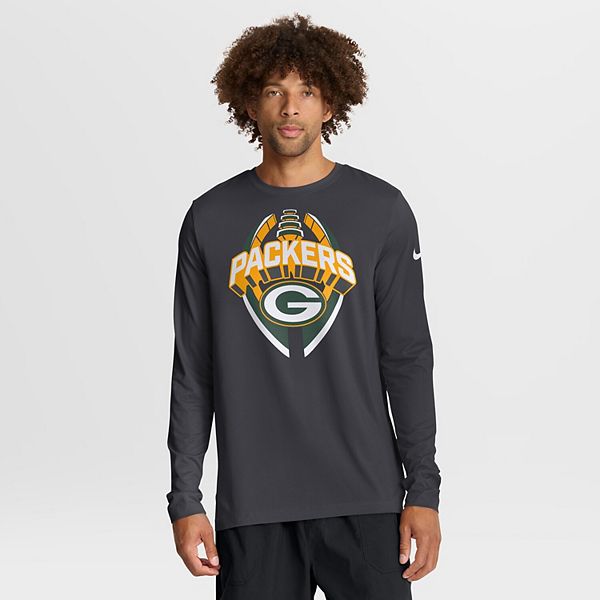 Men's Nike Anthracite Green Bay Packers Primetime Legend Icon ...