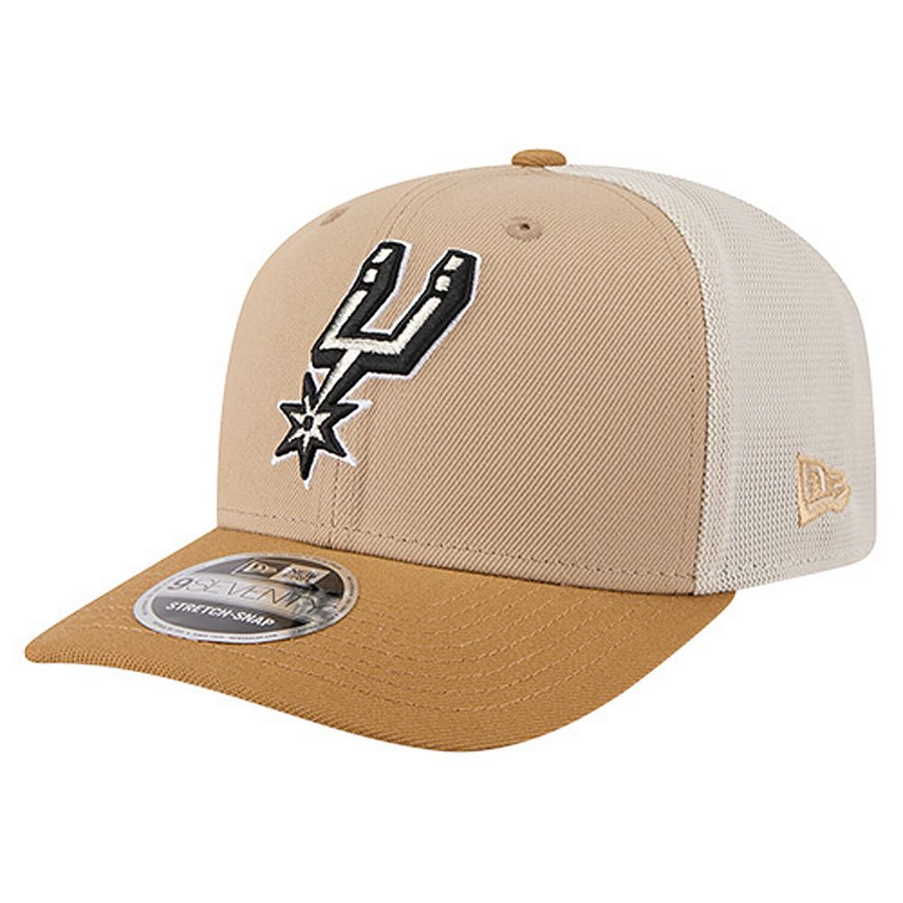 Men's New Era Tan/Light Brown San Antonio Spurs Two-Tone 9SEVENTY ...