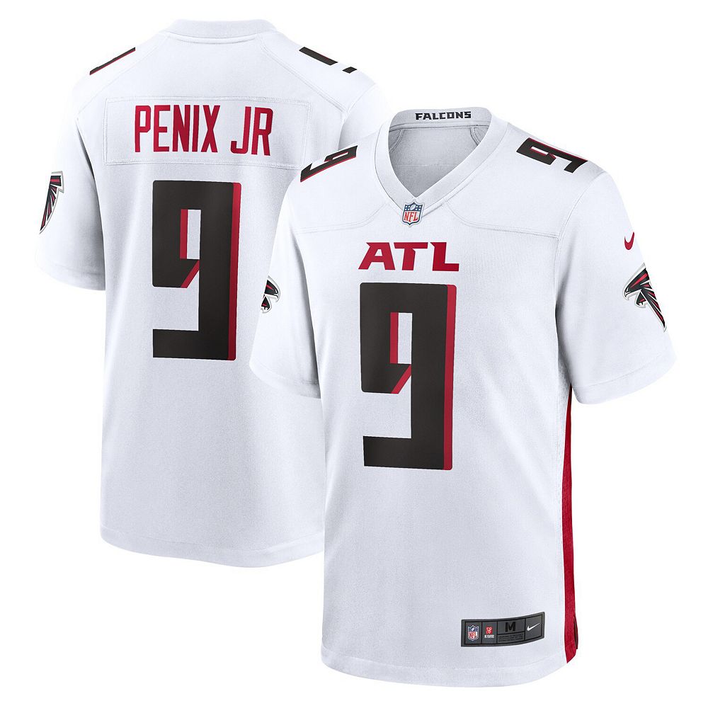 Men's Nike Michael Penix Jr. White Atlanta Falcons Game Jersey