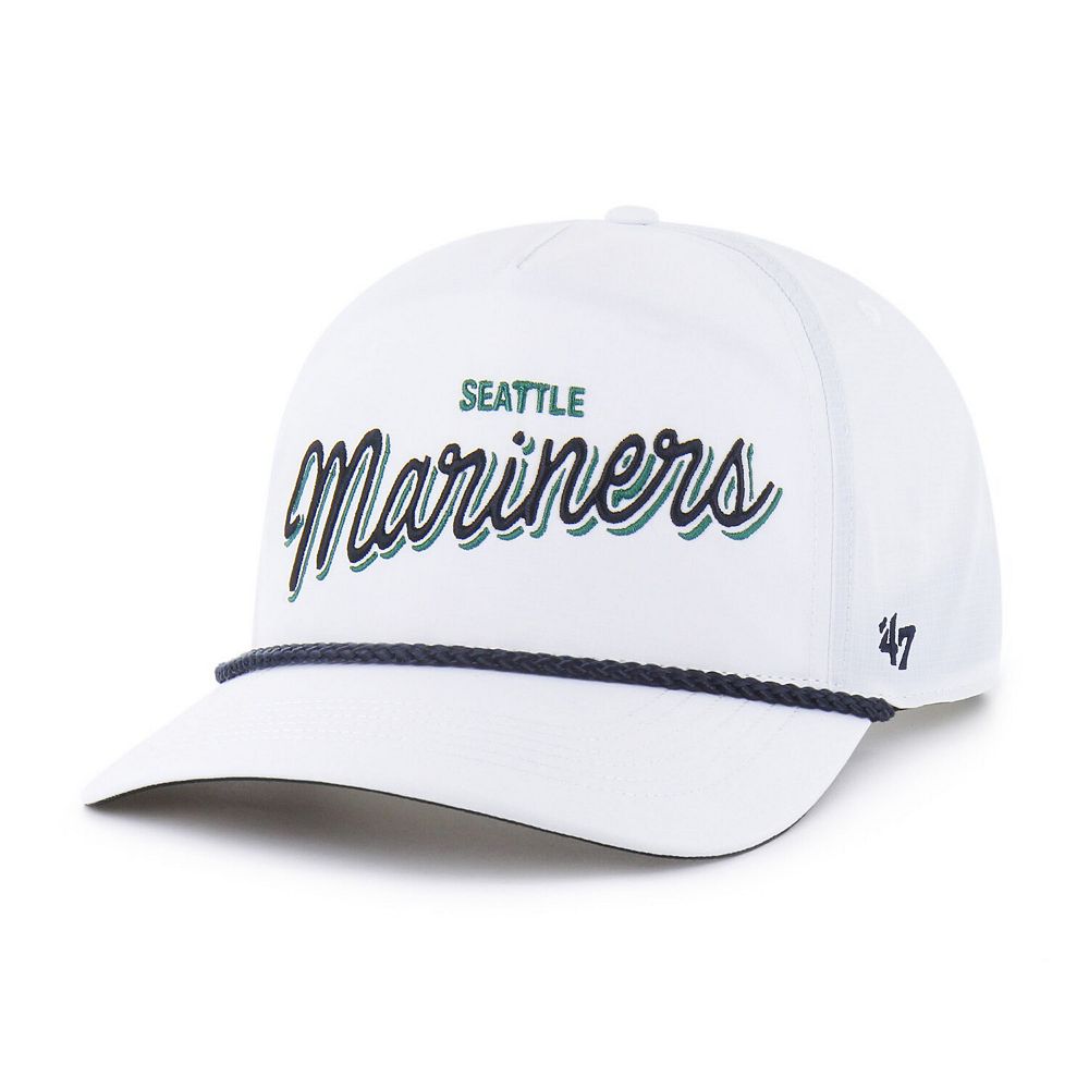 Men's '47 White Seattle Mariners Brrr Fairway Hitch Adjustable Hat