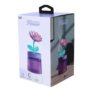 iJoy Blossom Portable Cool Mist Humidifier - Flower Design Air Diffuser