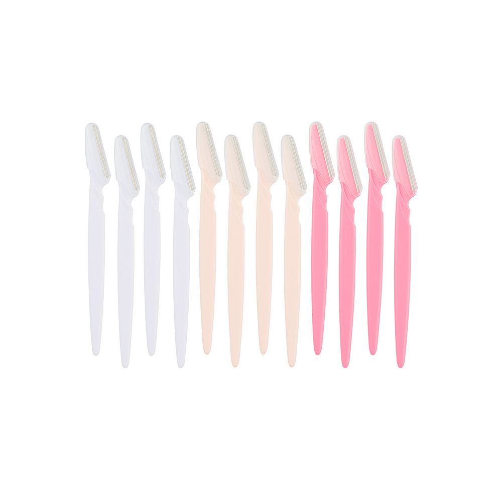 Core Bamboo Plastic Cover Facial Razors 12-pk.
