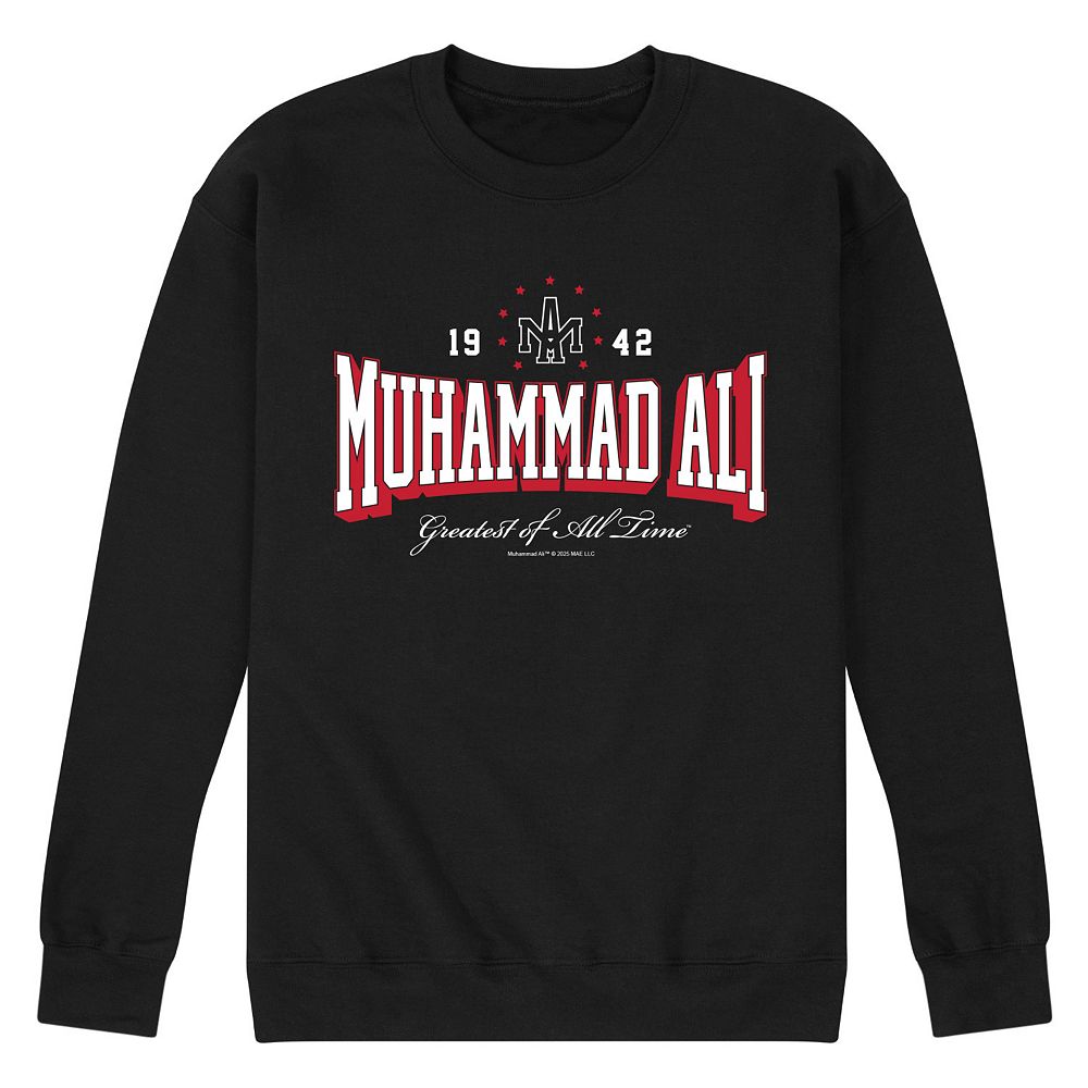 Men's Muhammad Ali Greatest Of All Time Fleece Sweatshirt