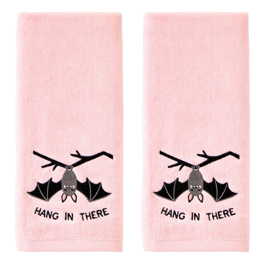 SKL Home 2-piece Bat Design Hand Towel Set