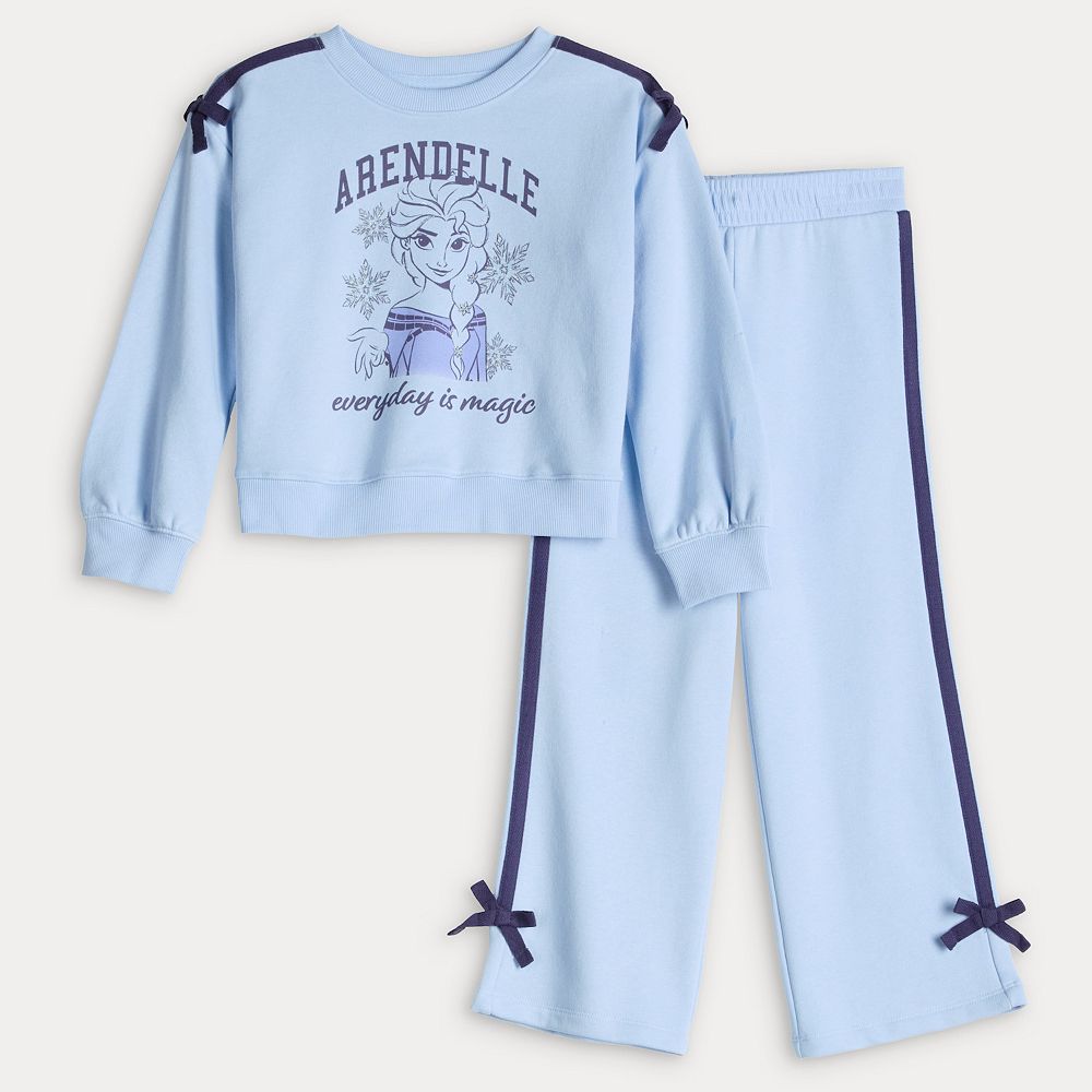 Girls 4-12 Jumping Beans® Disney's Frozen Elsa Bow Shoulder Crew Top ...