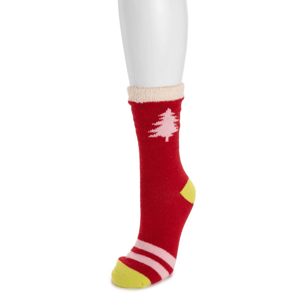 Women's MUK LUKS Holiday Double Layer Socks
